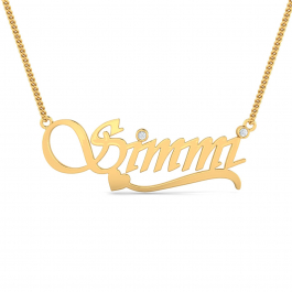 Buy Simmi Name Pendant Online in India at Best Price - KuberBox